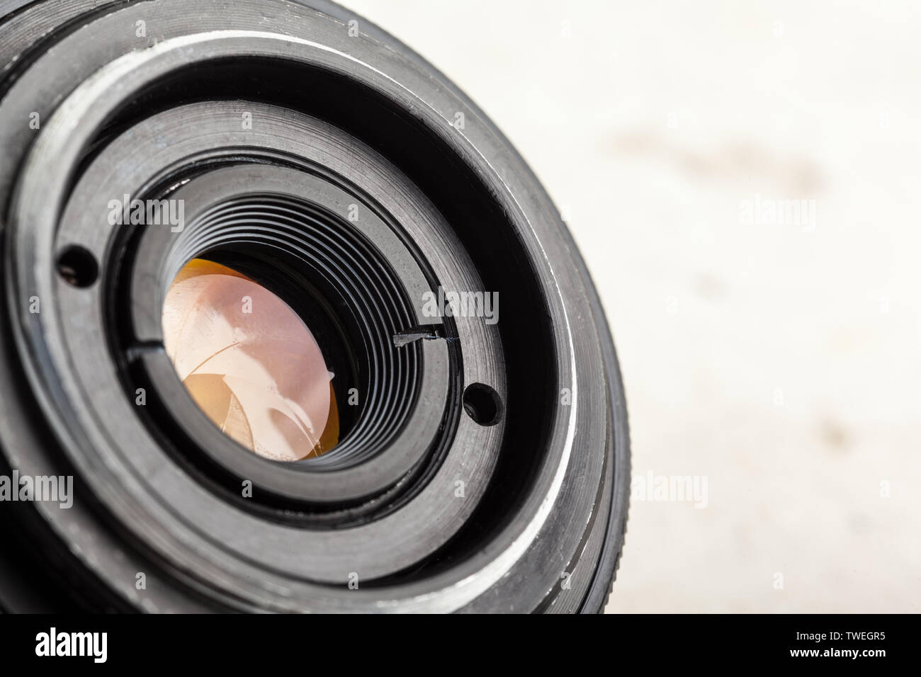 Camera lens close up Stock Photo - Alamy