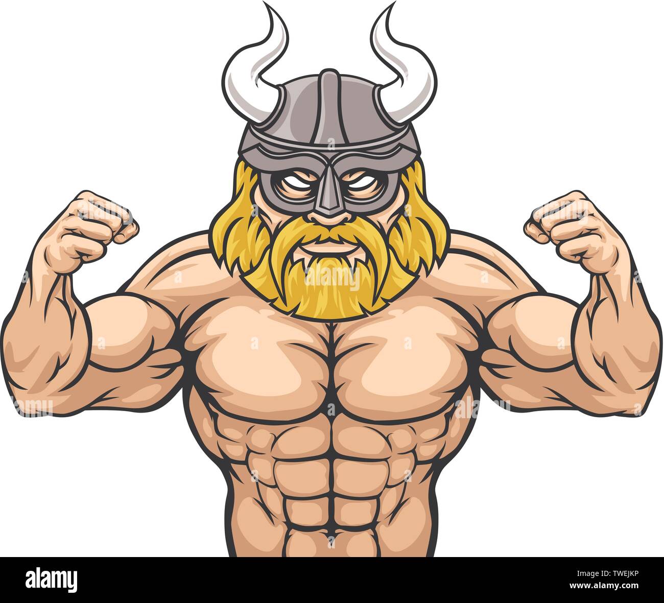 Viking Cartoon Sports Mascot Stock Vector Image & Art - Alamy