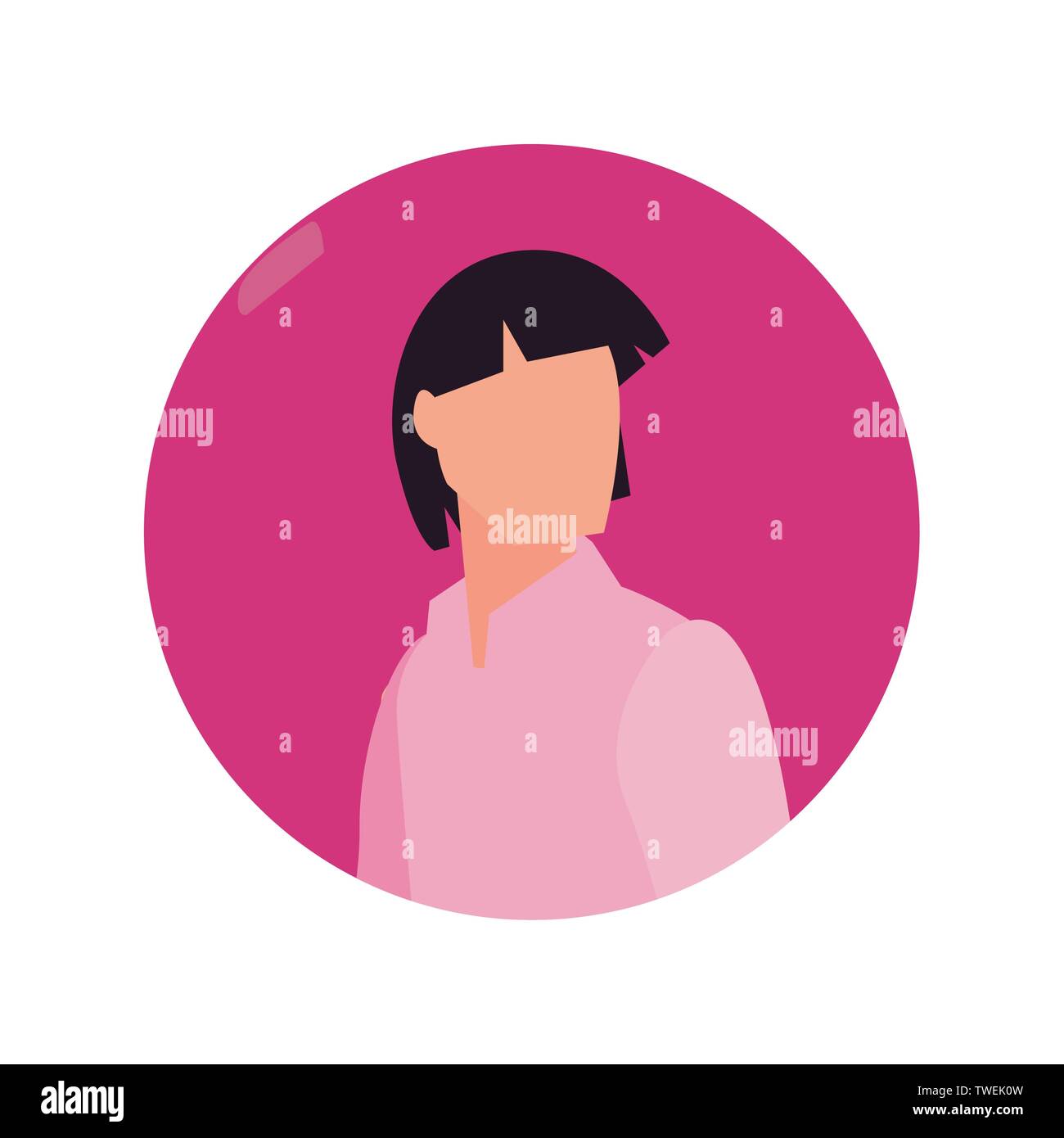 man character portrait cartoon design vector illustration Stock Vector ...