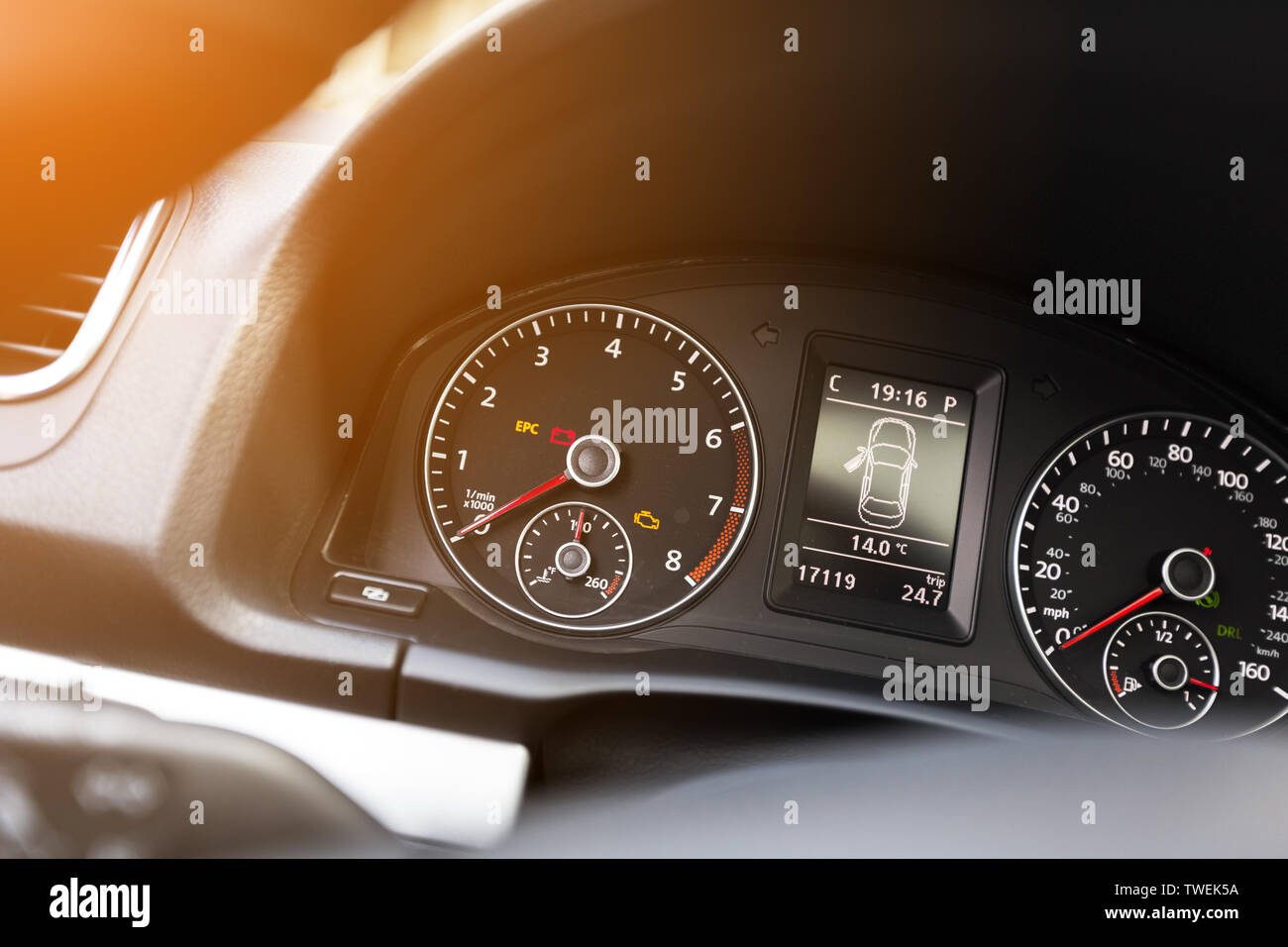 Car instrument panel Stock Photo - Alamy