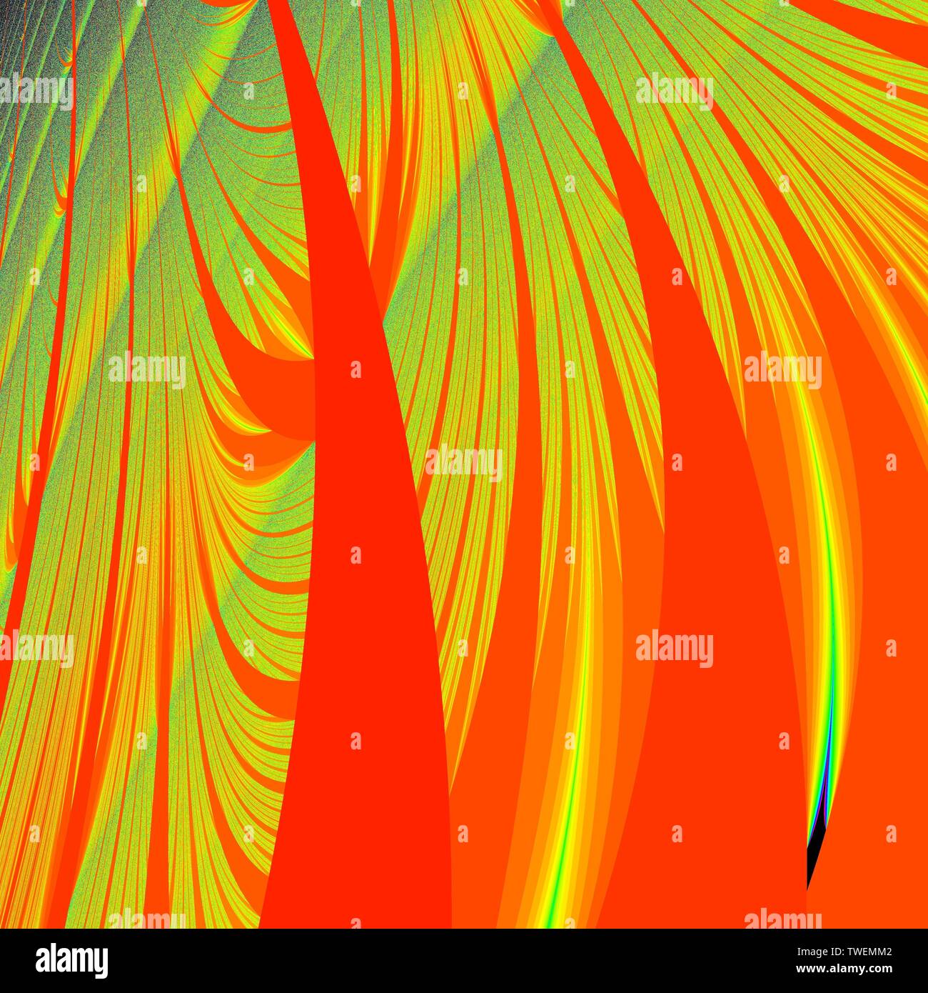 An image created using computer graphics, a picture of a mathematical ...