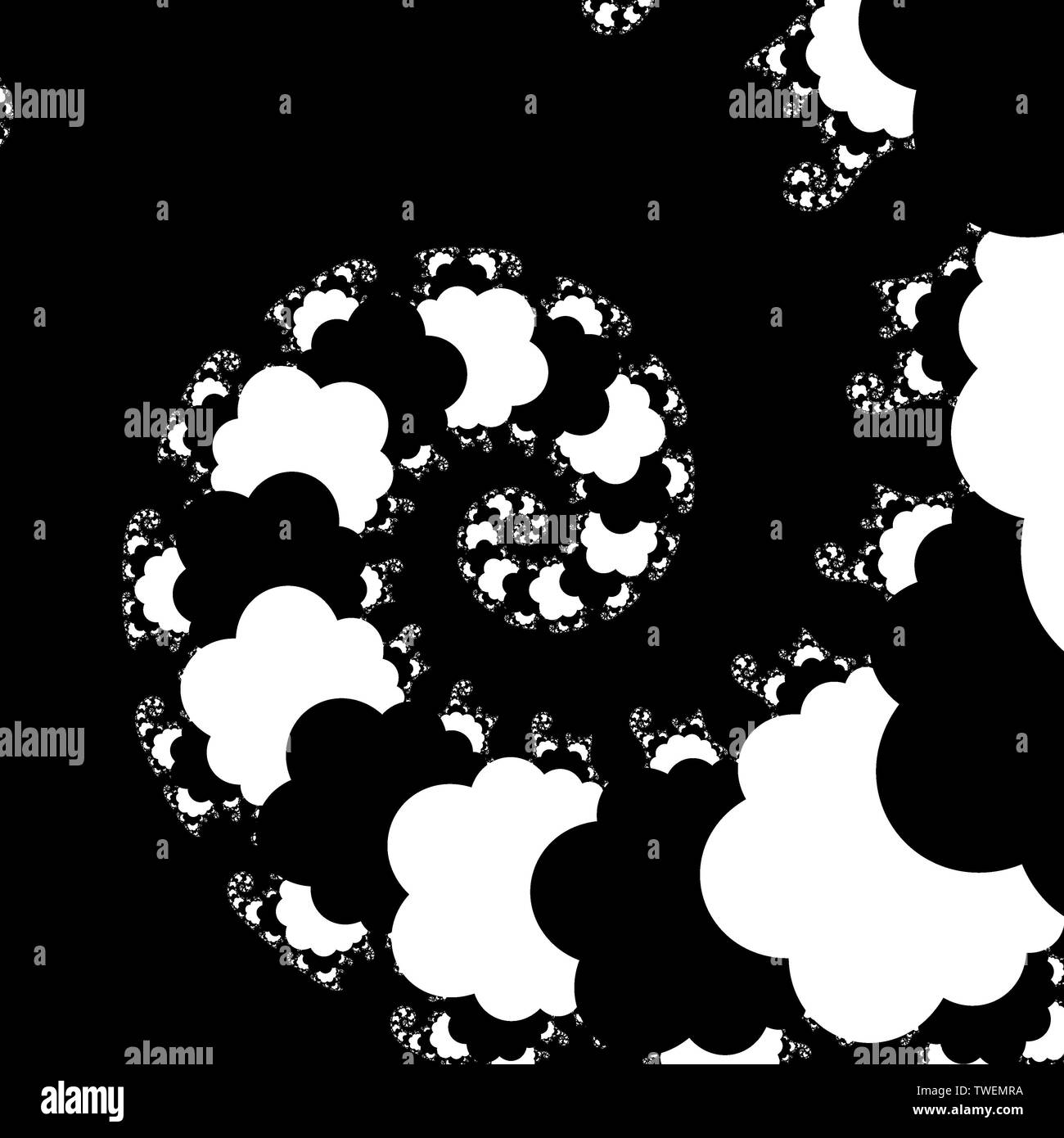 An image created using computer graphics, a picture of a mathematical ...