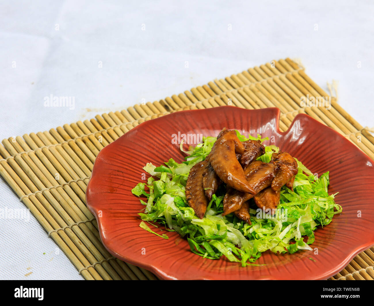 chicken wing tip Stock Photo - Alamy