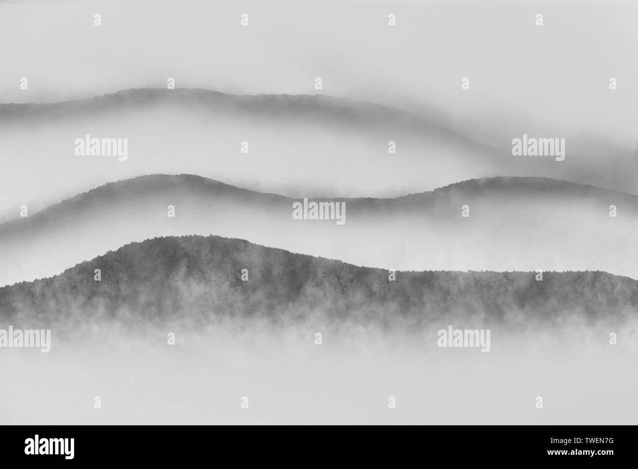 Chinese wind, ink landscape painting Stock Photo - Alamy