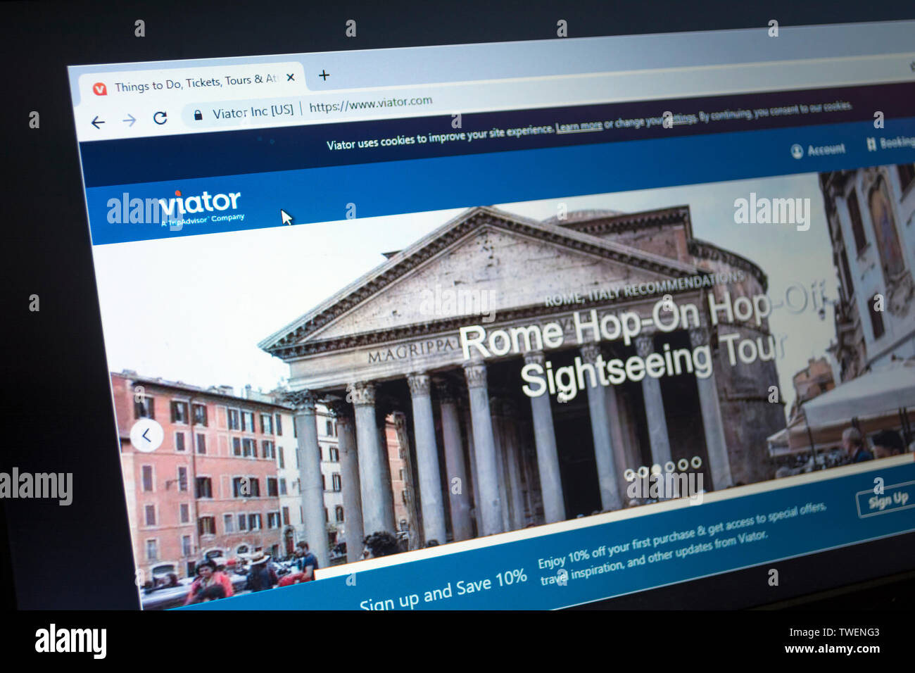 Viator hi-res stock photography and images - Alamy