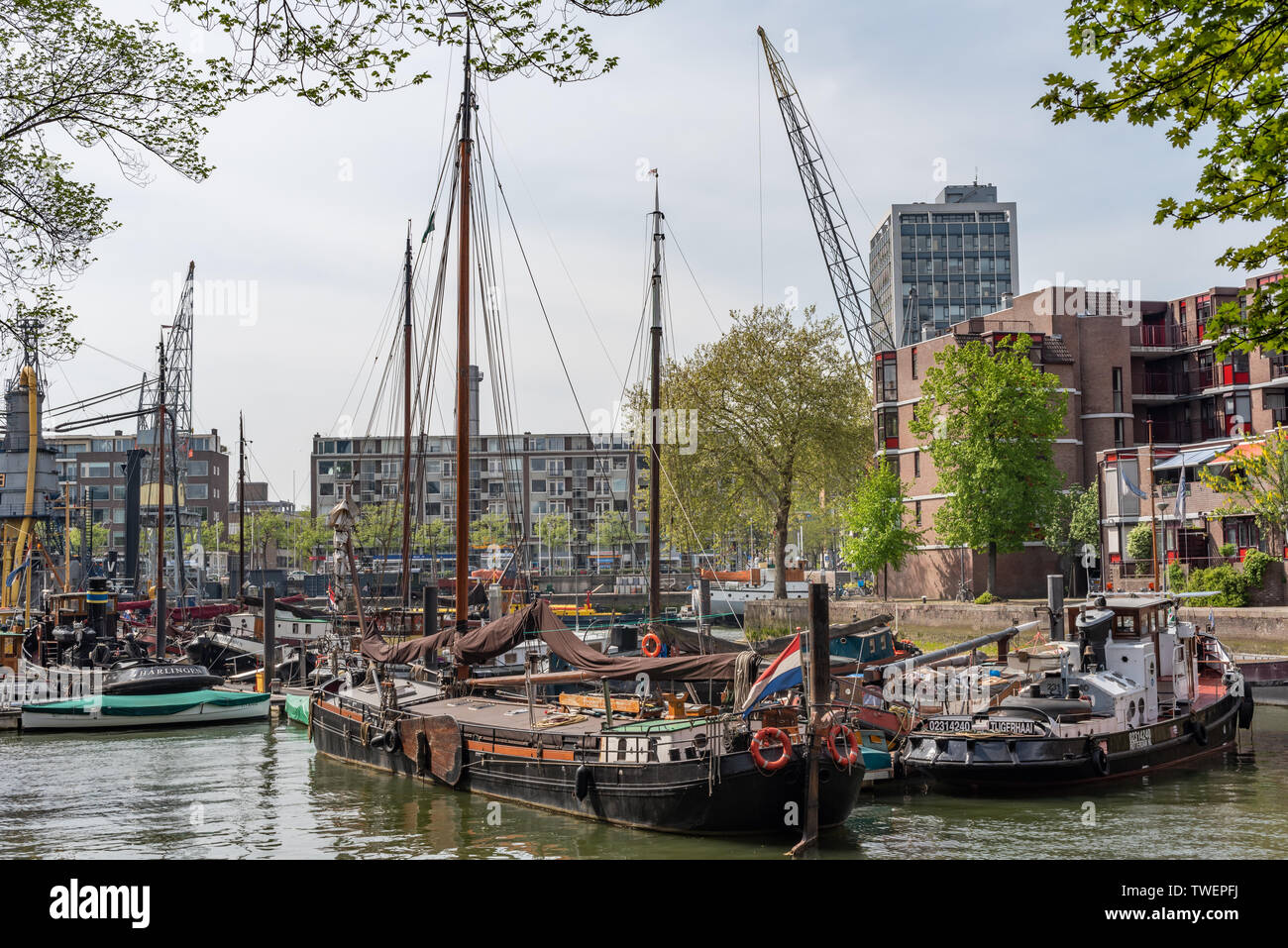 Rotterdam port historical hi-res stock photography and images - Alamy