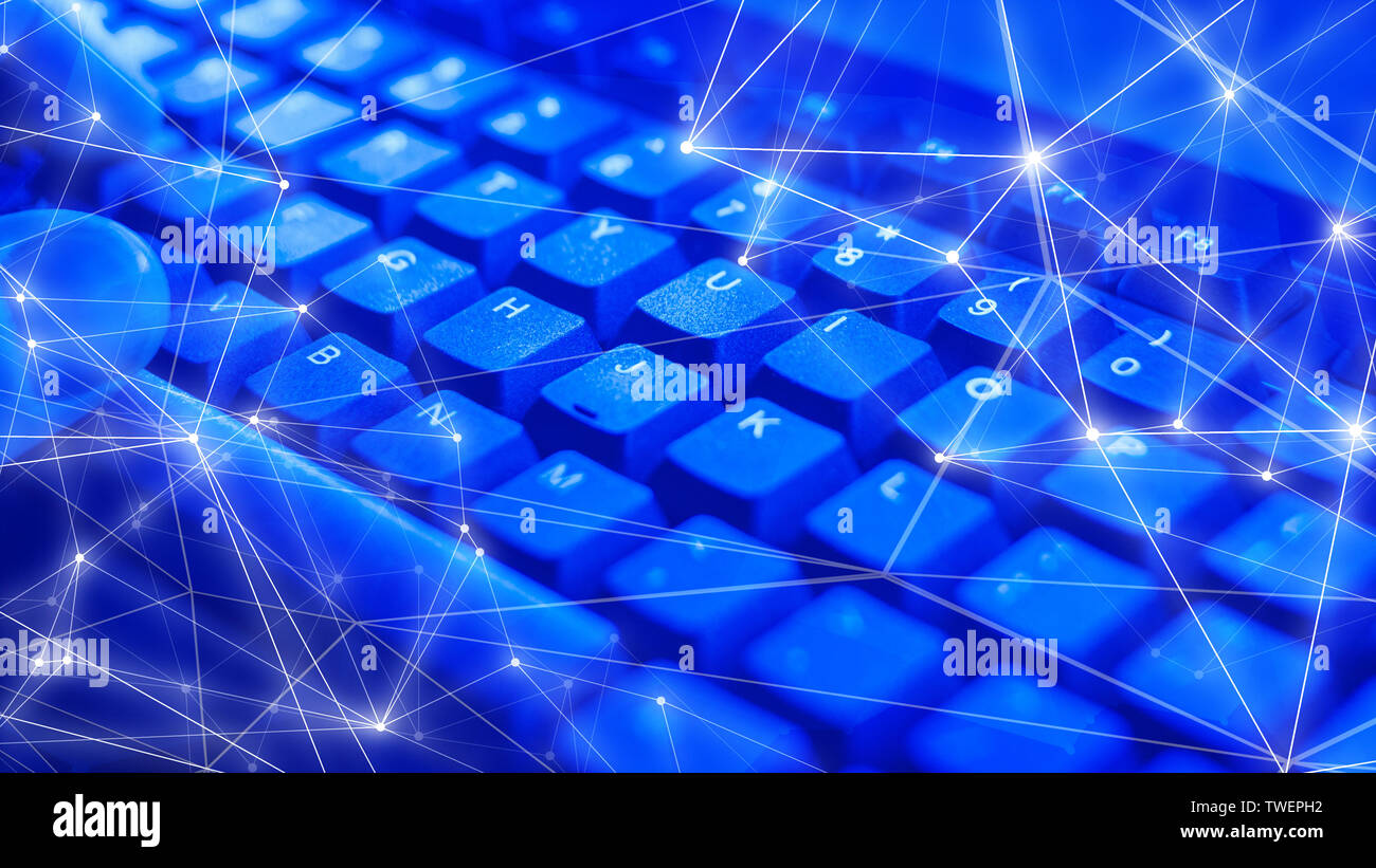 Big Data Machine Learning Algorithm Concept Cyberspace Coding System