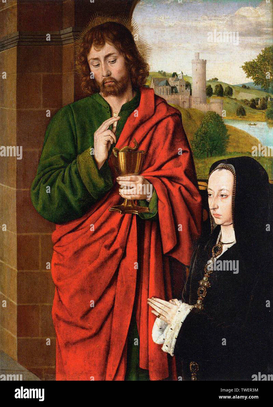 Jean Hey (or Jean Hay) a.k.a Master of Moulins - Anne France Lady ...