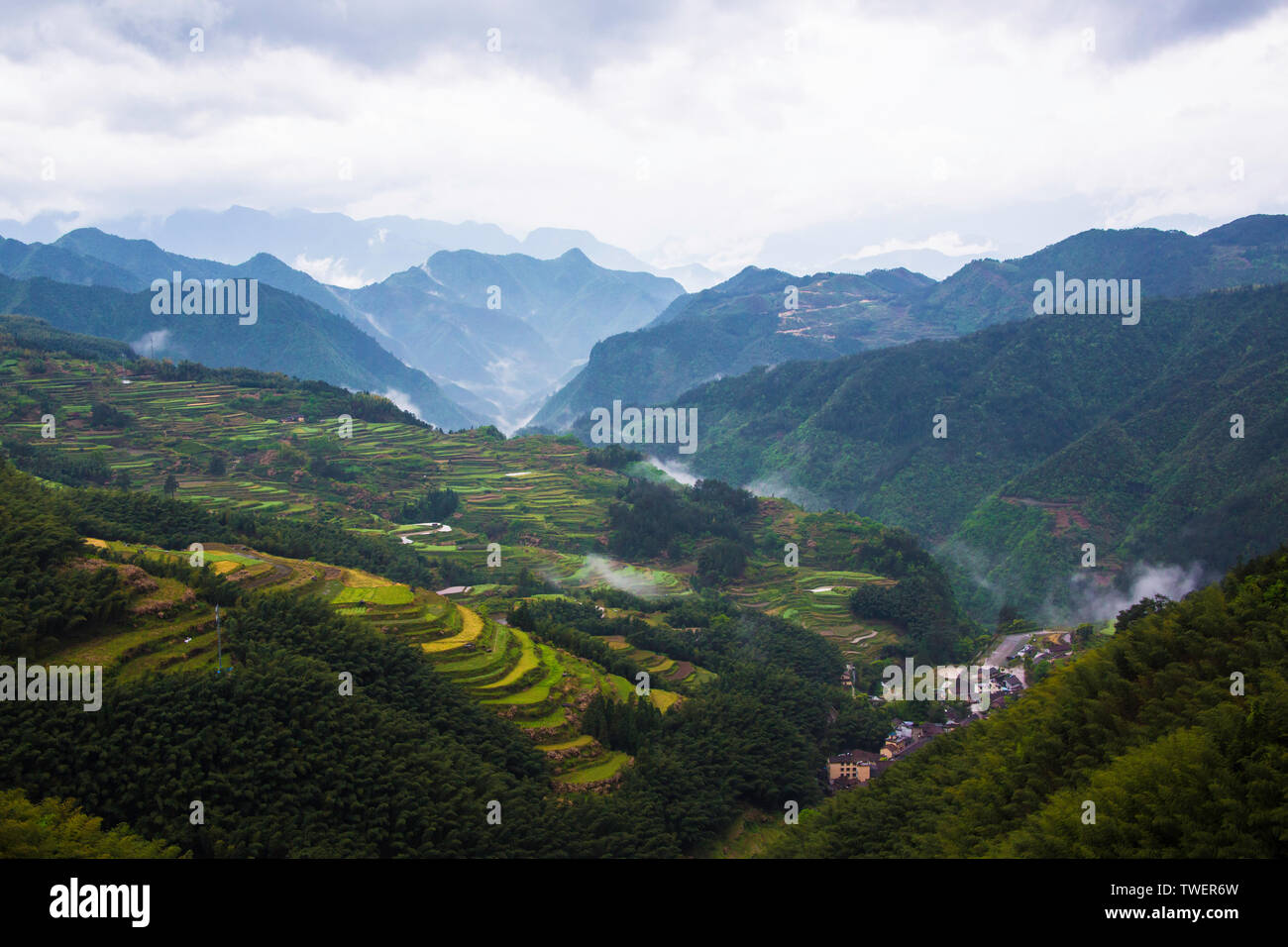 Suichang Suichang, Zhejiang Province, the famous terrace shooting site ...