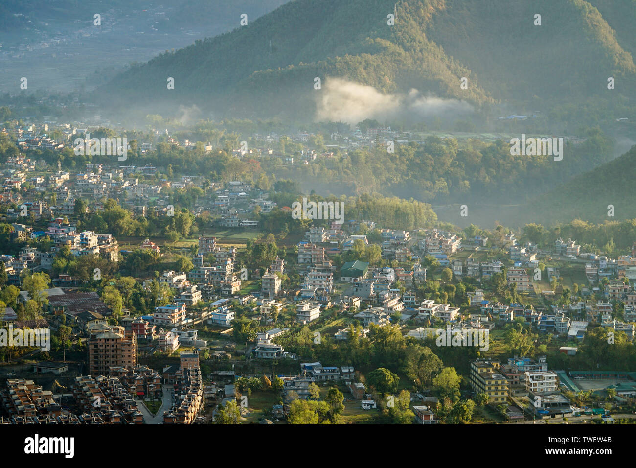 Sunrise in Bokala, Nepal Stock Photo - Alamy
