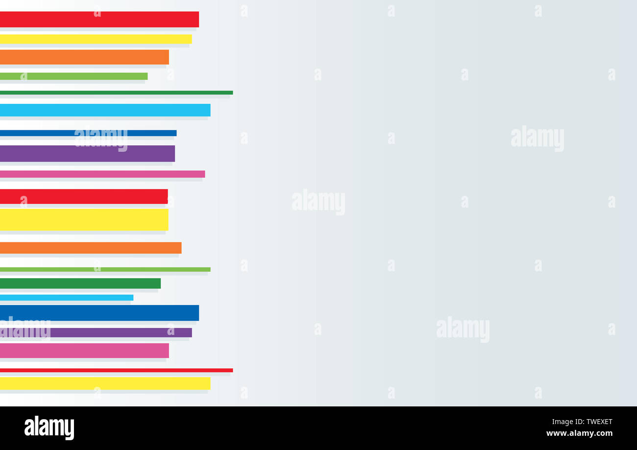 rainbow line abstract art background Stock Photo - Alamy