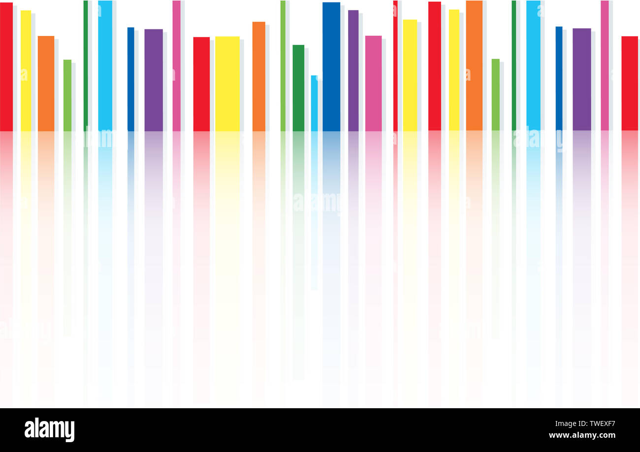 rainbow line abstract art background Stock Photo - Alamy