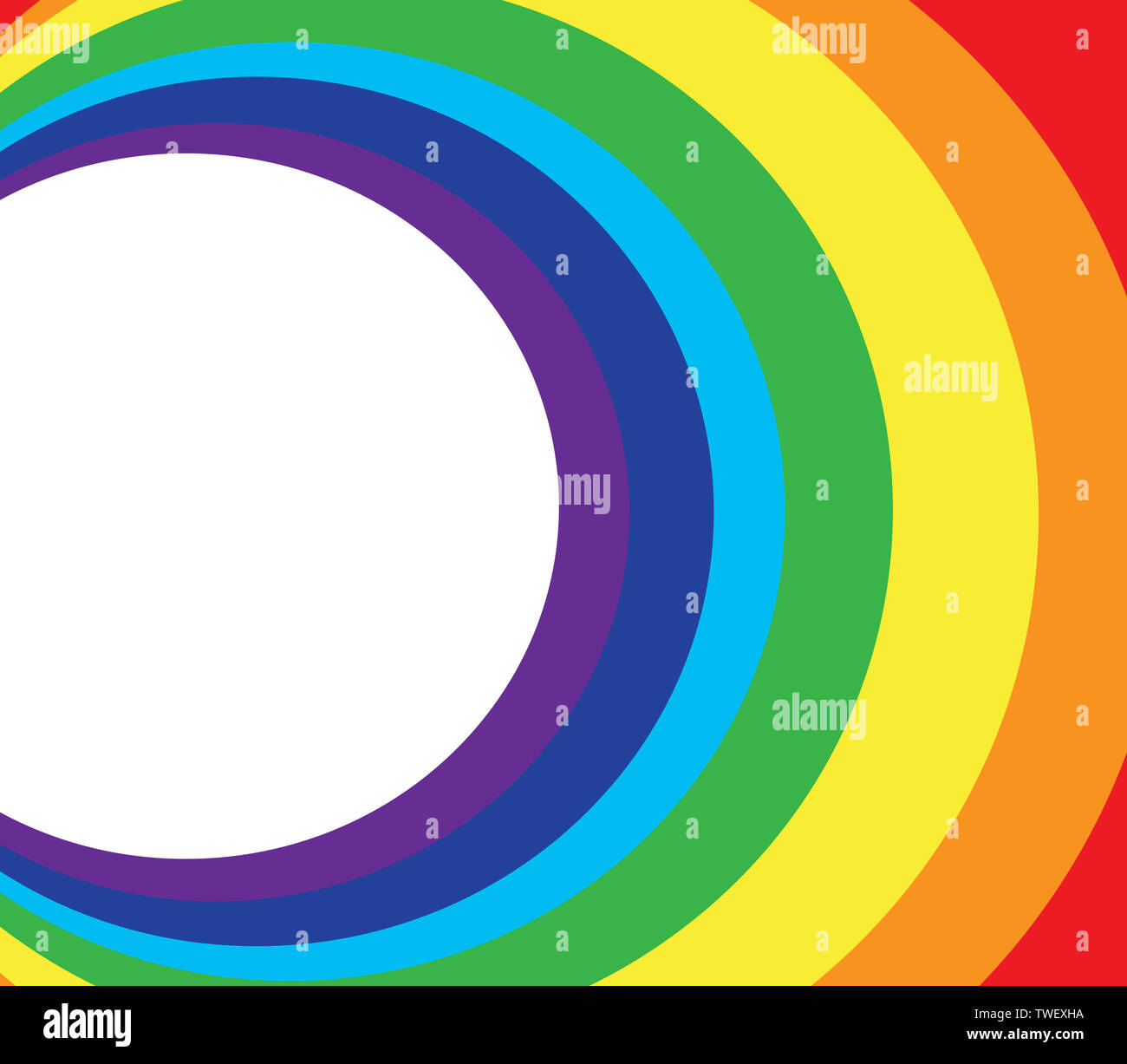 Abstract rainbow wave hi-res stock photography and images - Alamy