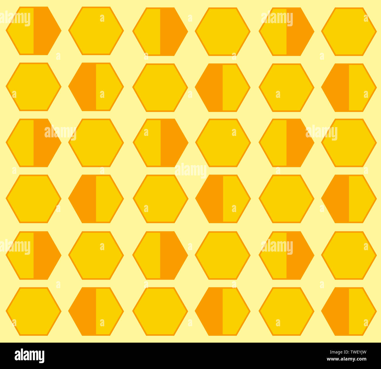 bee hive hexagon background Stock Photo - Alamy