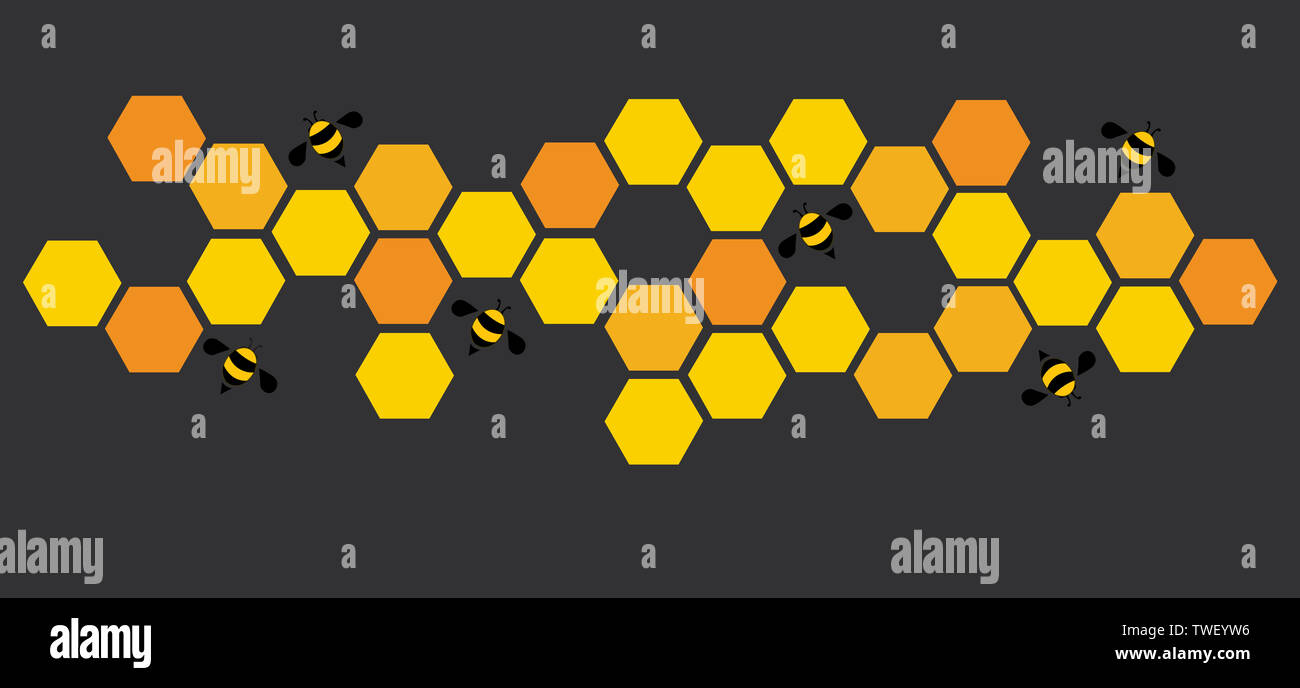 Bee hive design hi-res stock photography and images - Alamy