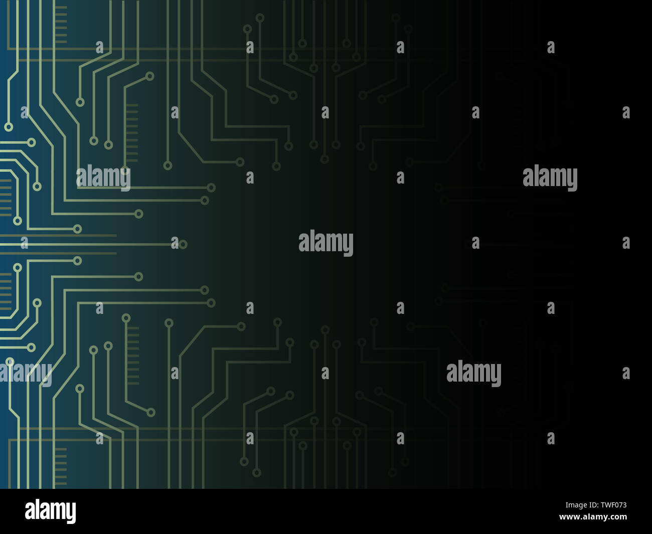 microchip line technology symbol abstract background Stock Photo - Alamy