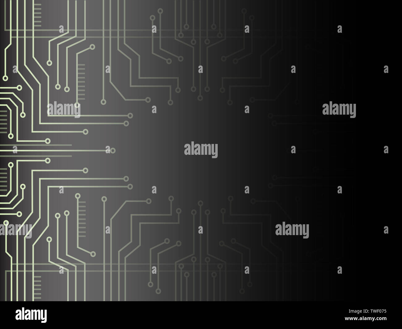 microchip line technology symbol abstract background Stock Photo - Alamy