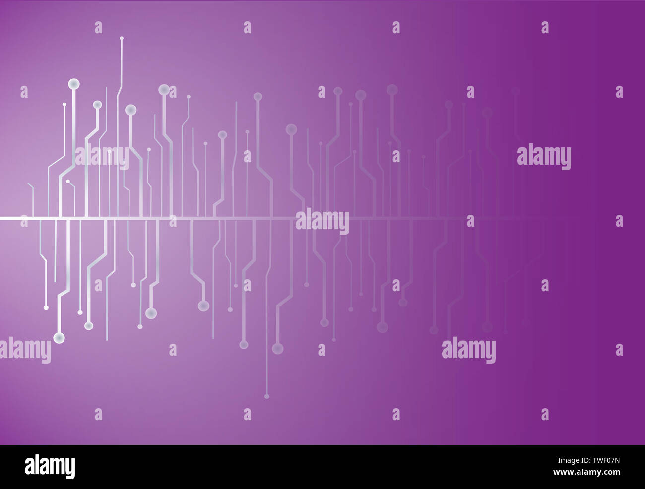 technology line symbol background Stock Photo - Alamy