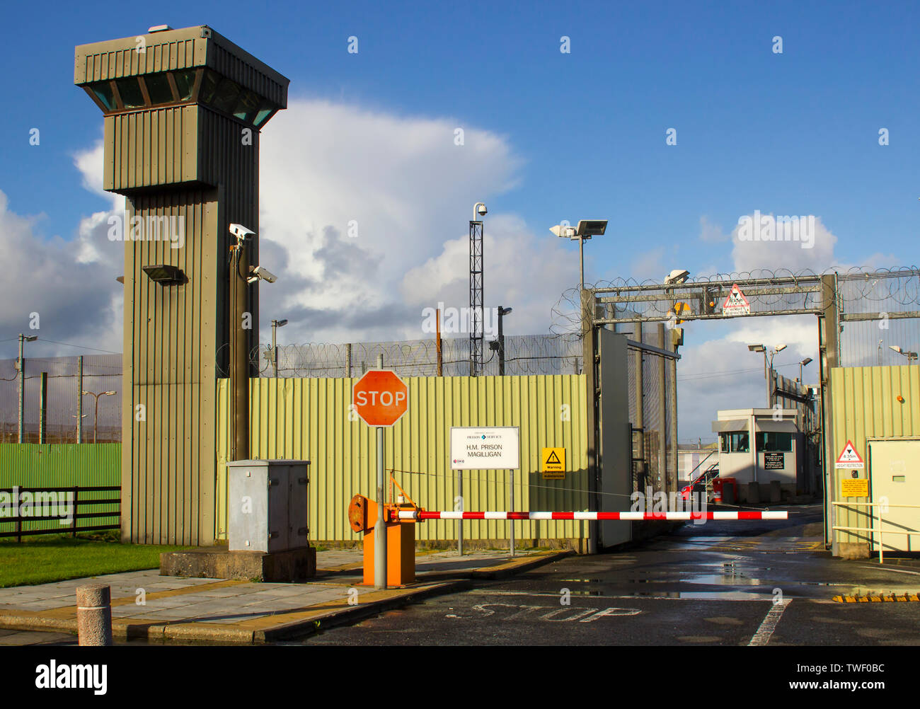 High security prison guard towers hi-res stock photography and images ...