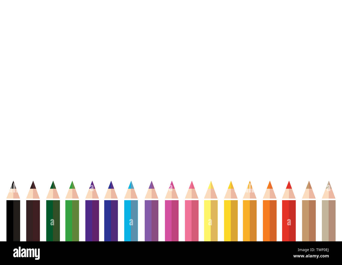 colorful color pencil background Stock Photo - Alamy