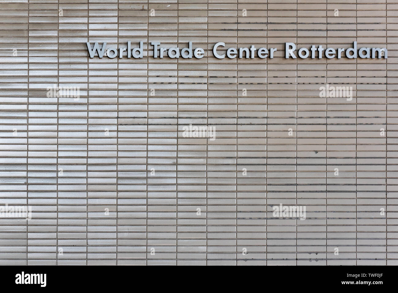 Rotterdam, Netherlands - May 11, 2019 : Rotterdam World Trade Center ...