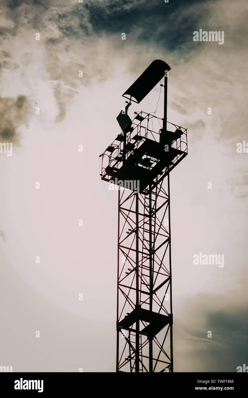 High mast lighting hi-res stock photography and images - Alamy