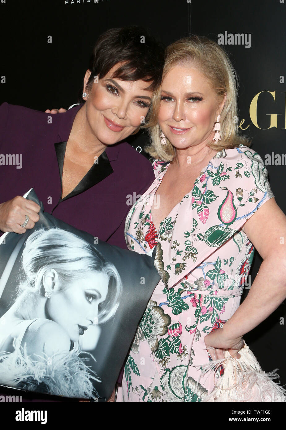 Hollywood, Ca. 19th June, 2019. Kris Jenner, Kathy Hilton, at The Glam ...