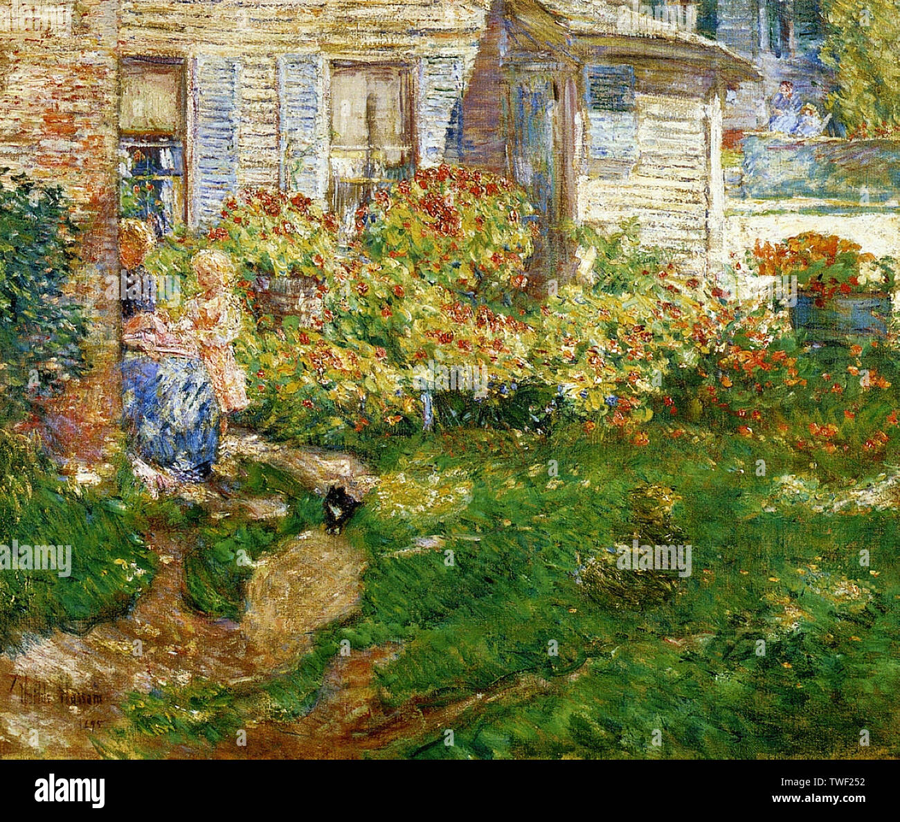 Frederick childe hassam fisherman hi-res stock photography and images ...