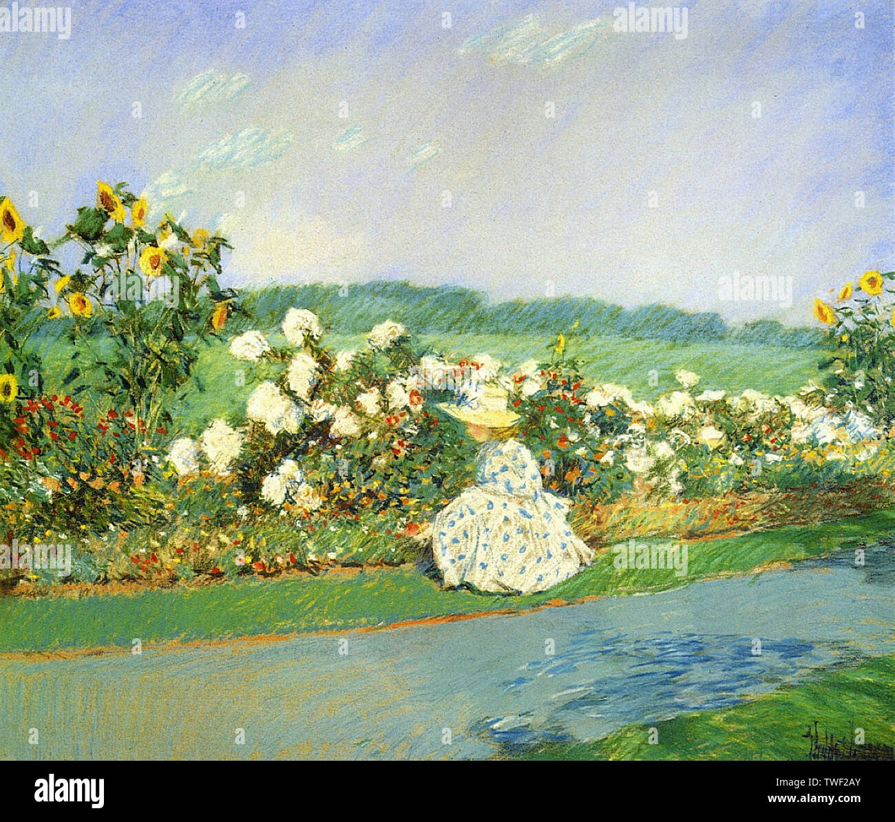 Childe hassam 1891 hi-res stock photography and images - Alamy