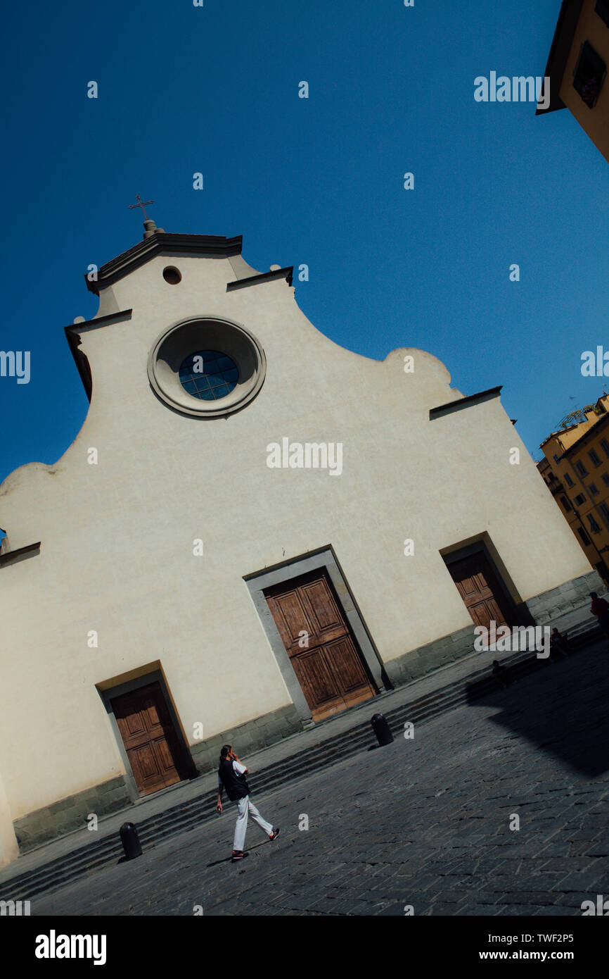 Italian Scene from Florence, Tuscany, Italy Stock Photo - Alamy