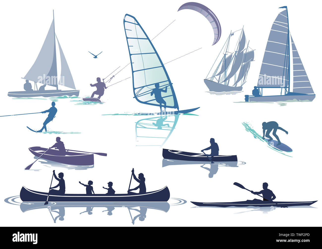 Water run Cut Out Stock Images & Pictures - Alamy