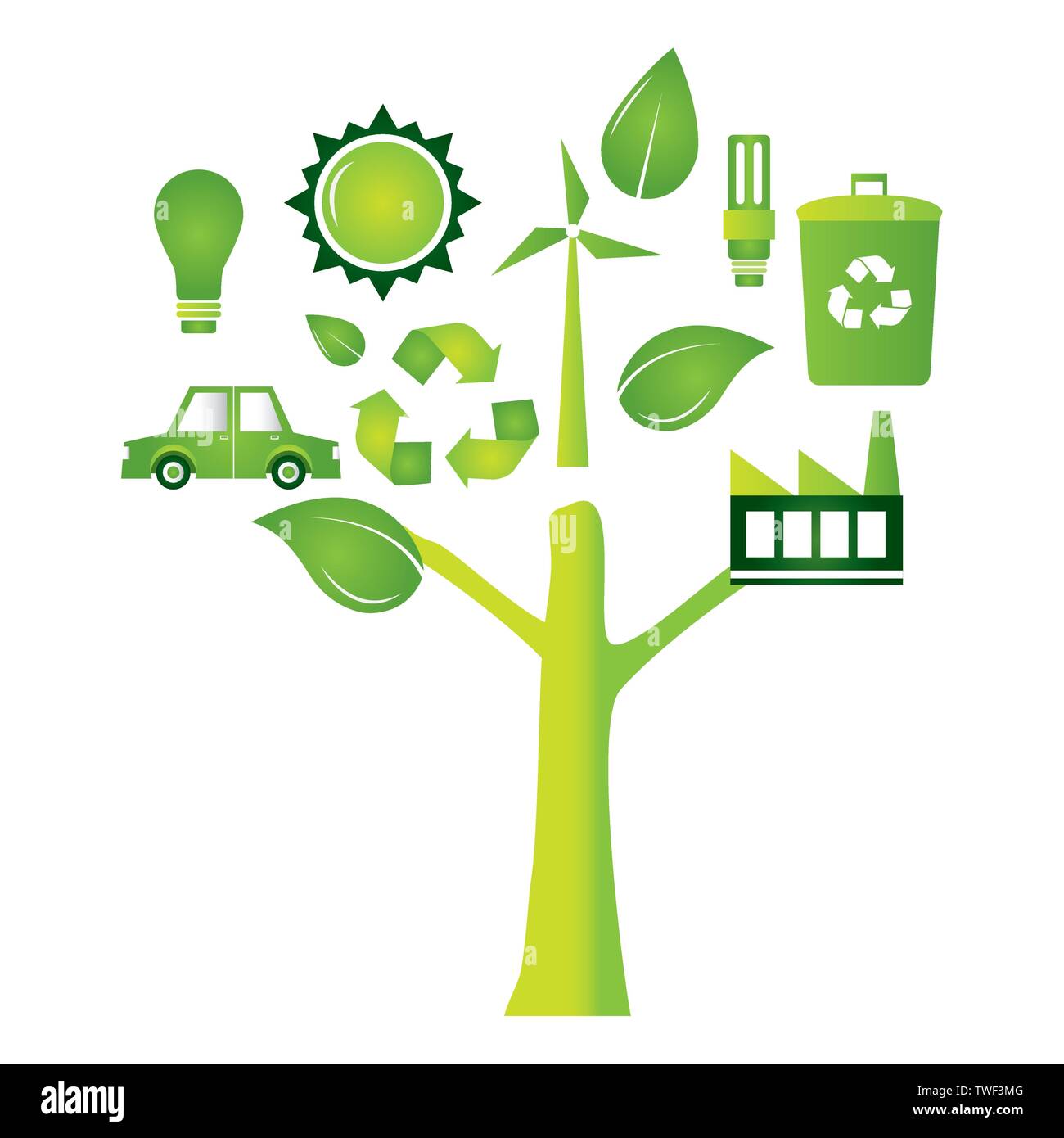eco friendly environment Stock Vector Image & Art - Alamy