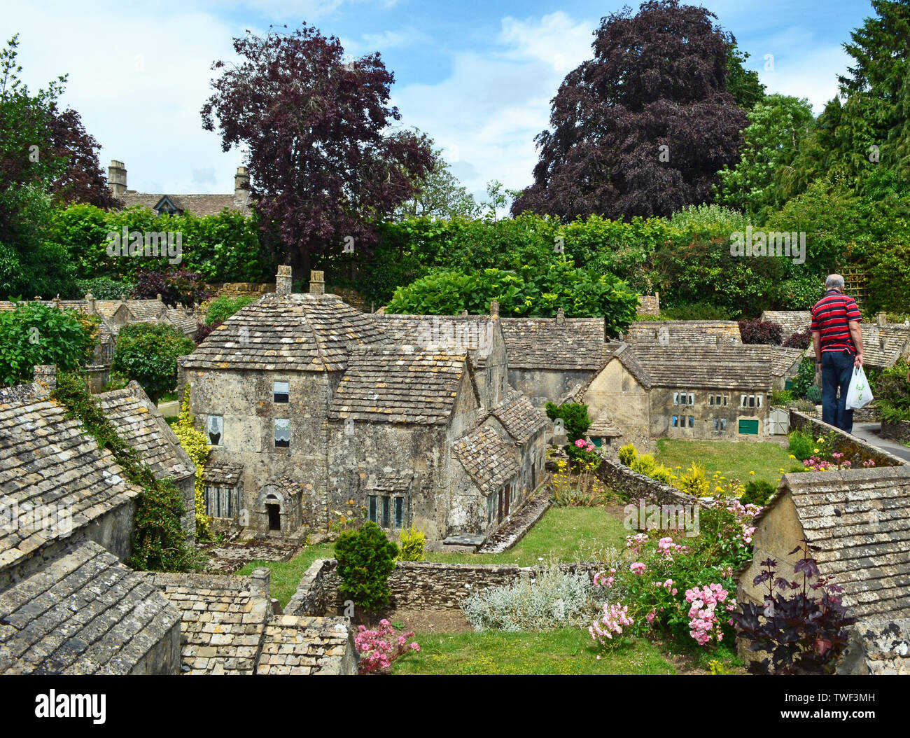 The Model Village, Bourton-on-the-Water, Gloucestershire, UK Stock ...