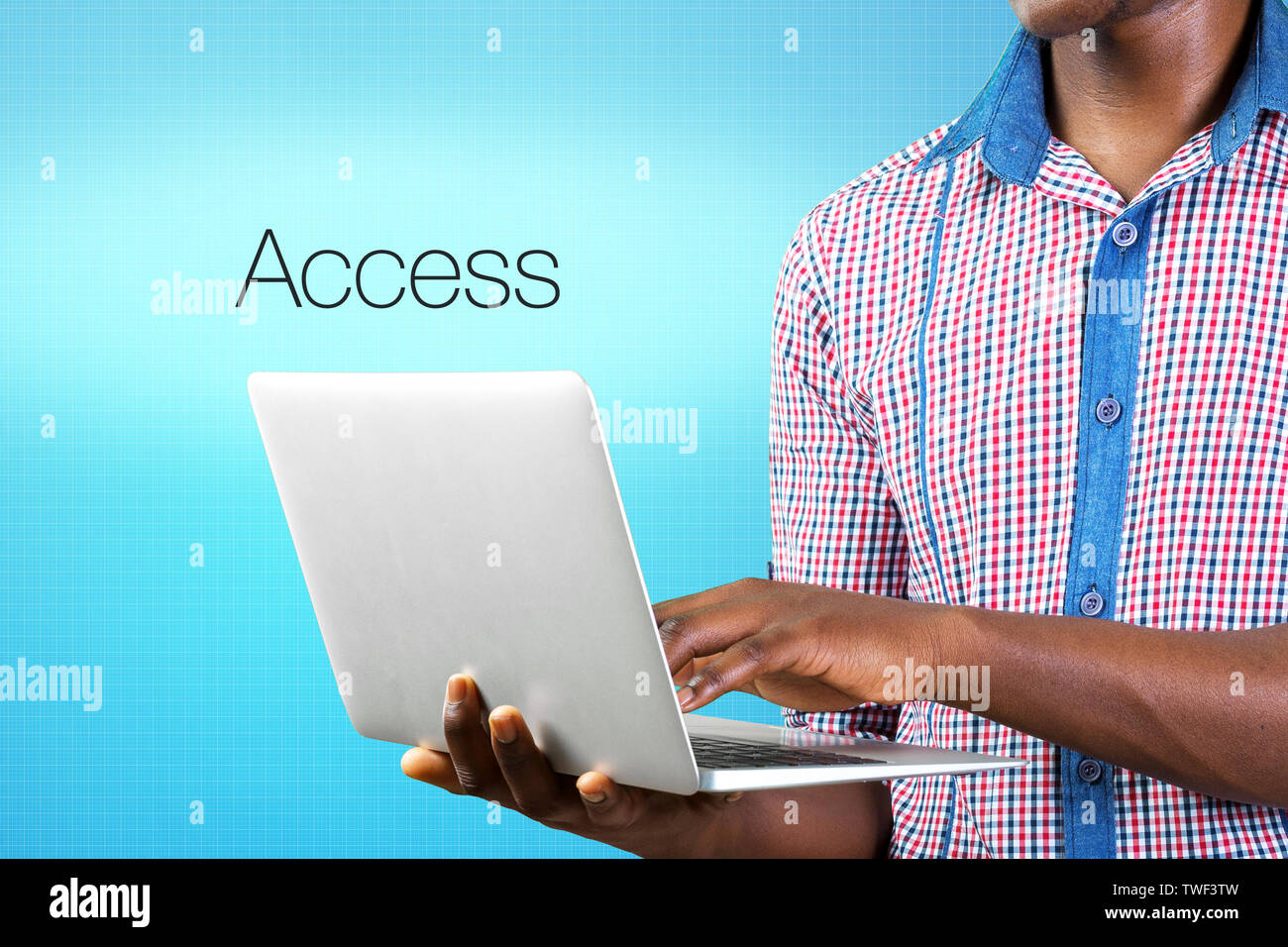 Access text sign Stock Photo - Alamy
