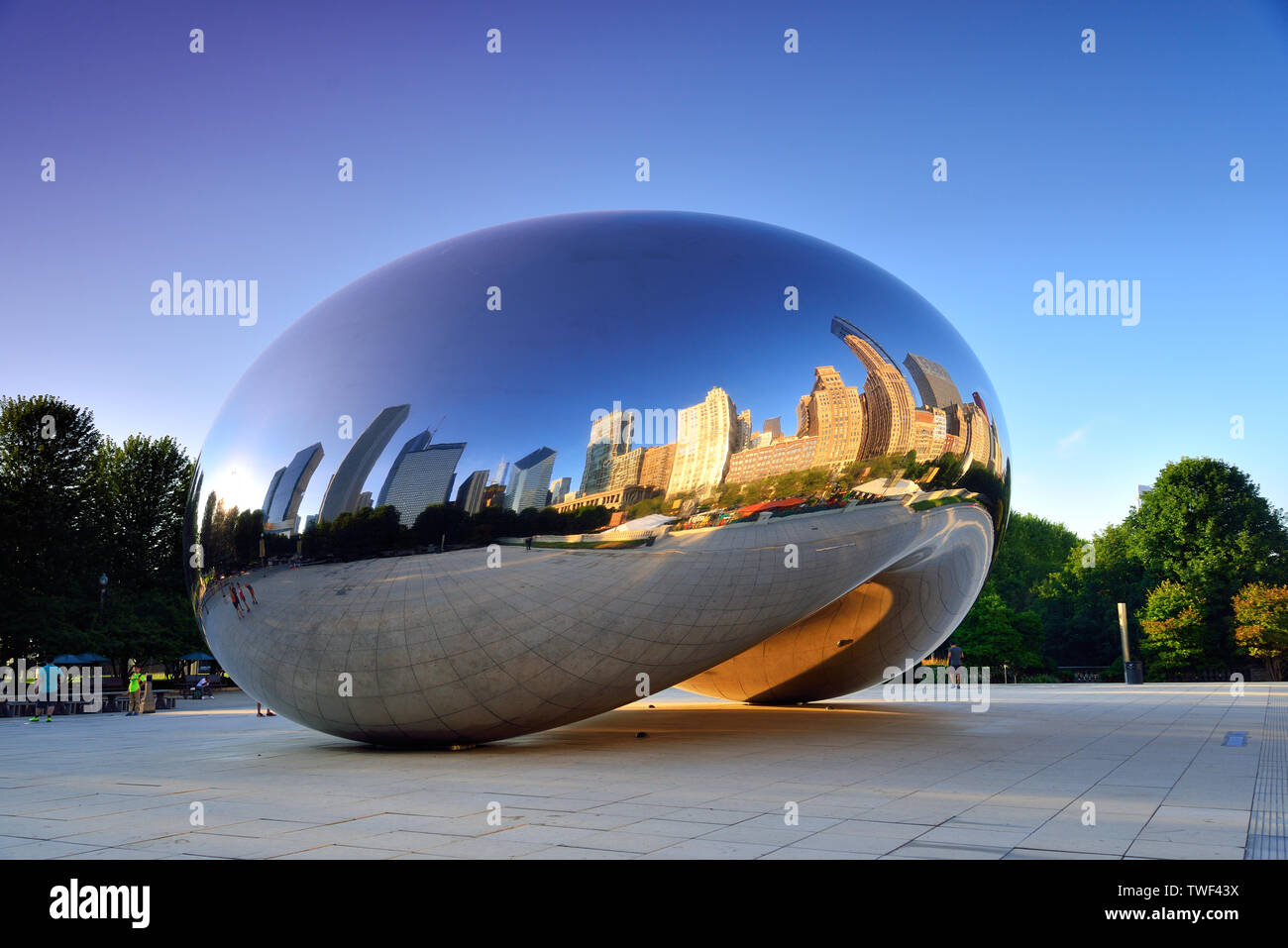 Chicago Cloud Gate Stock Photo - Alamy