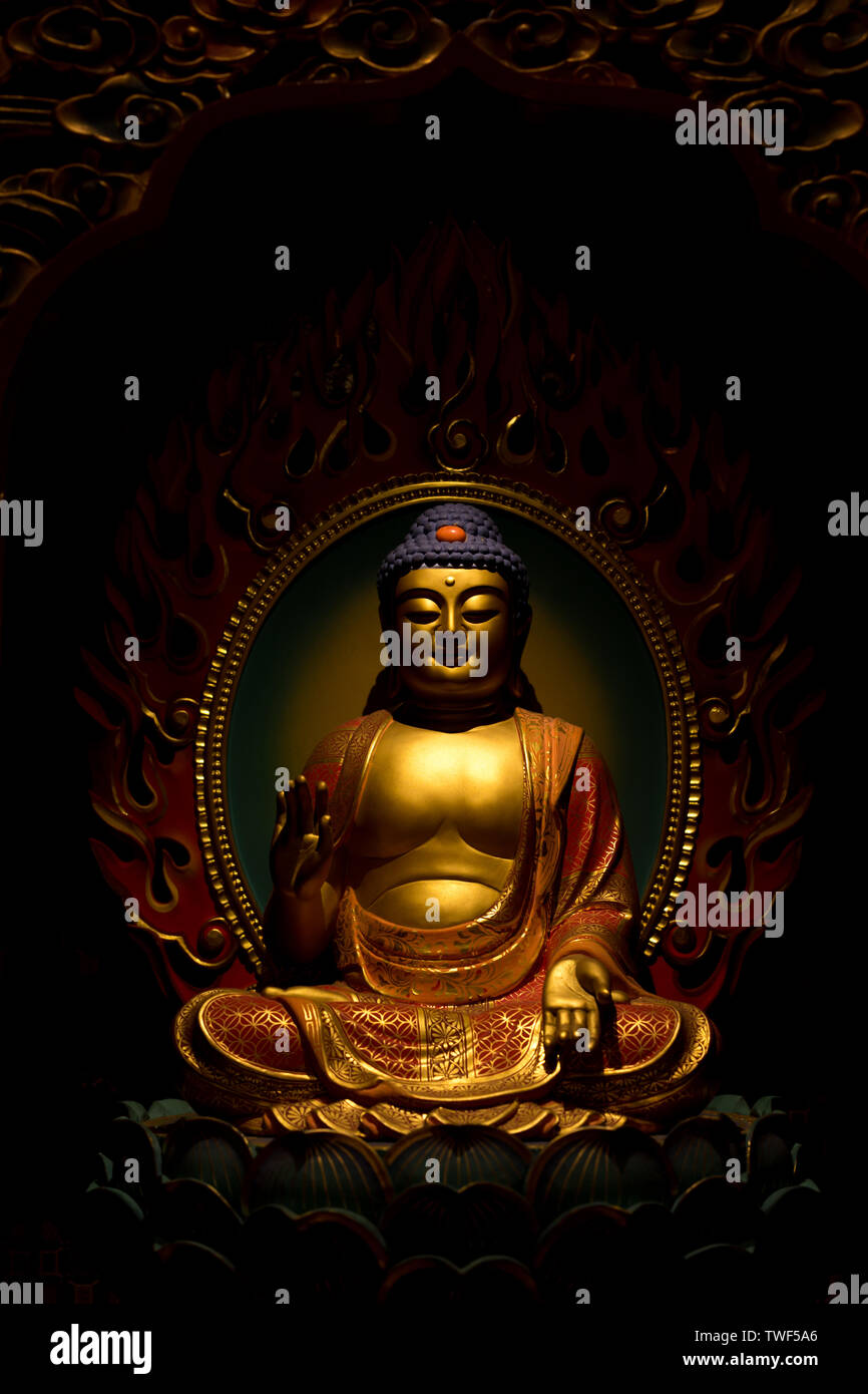 Ancient spirituality and sakyamuni ornaments architecture hi-res stock ...