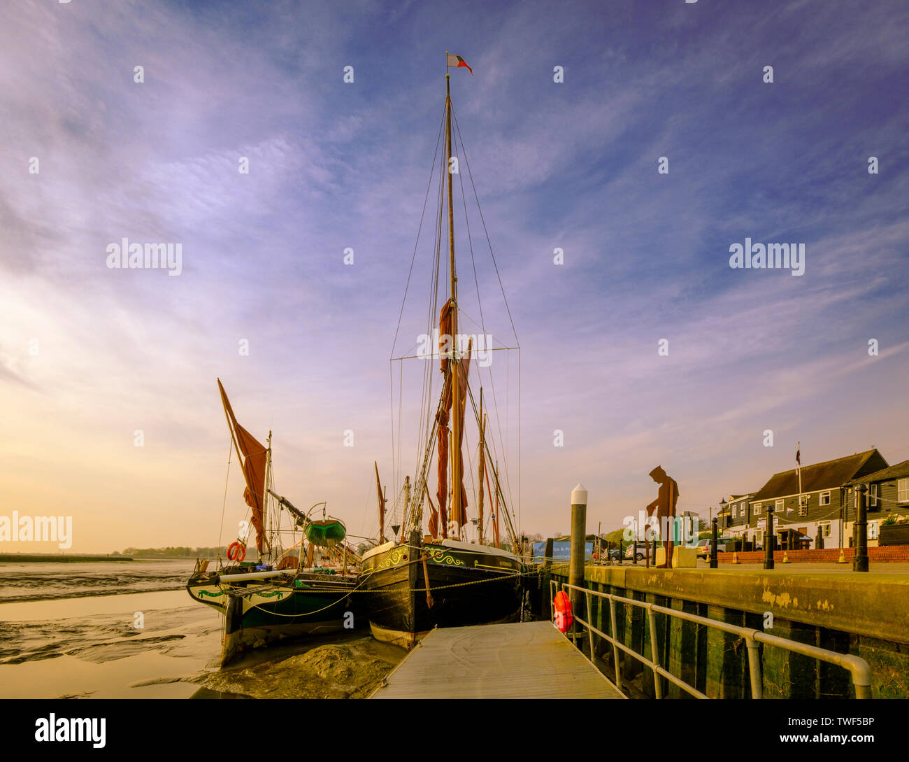 Thames Sailing Barges Stock Photos & Thames Sailing Barges Stock Images ...