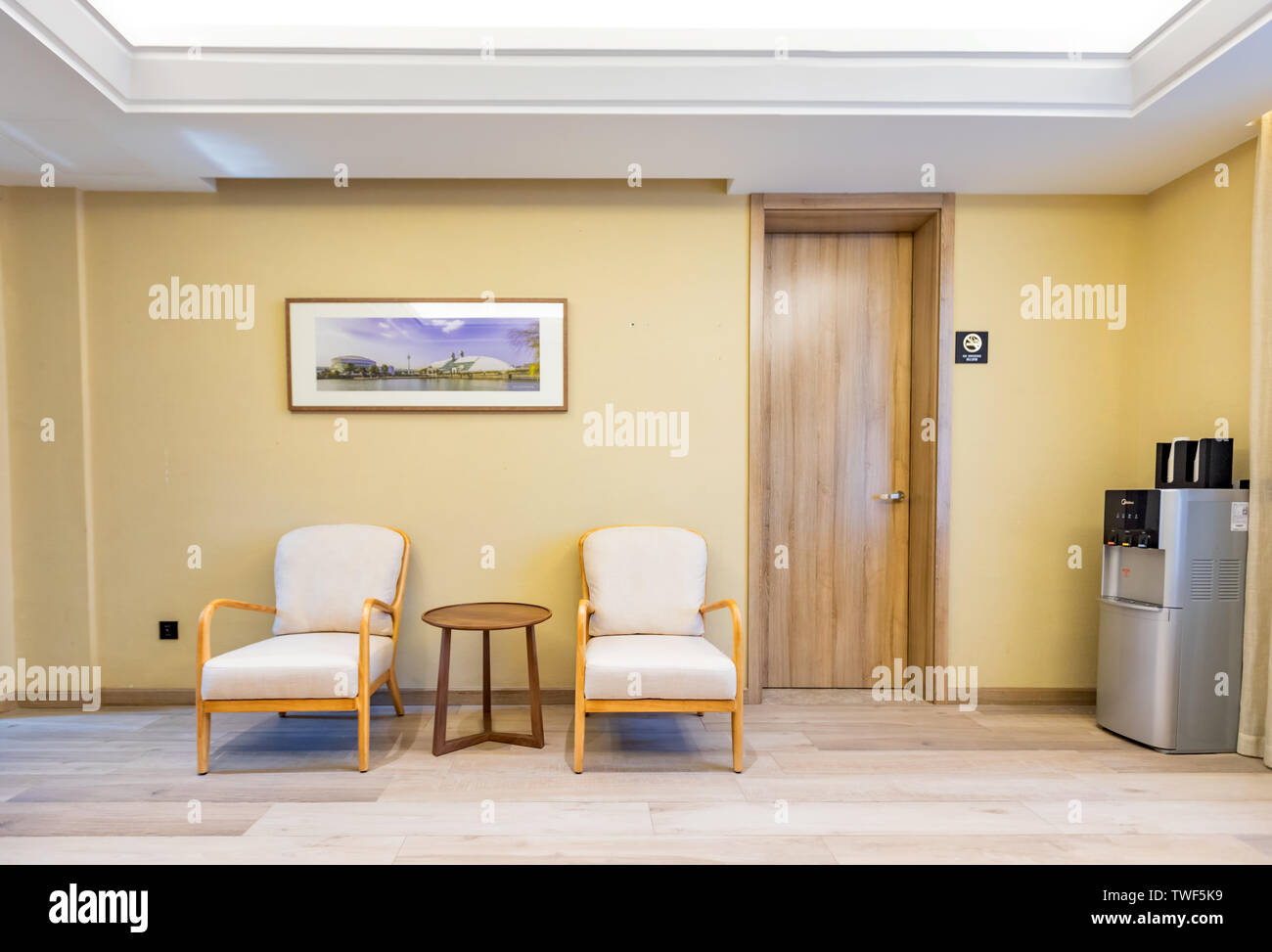 Hotel interior view Stock Photo - Alamy