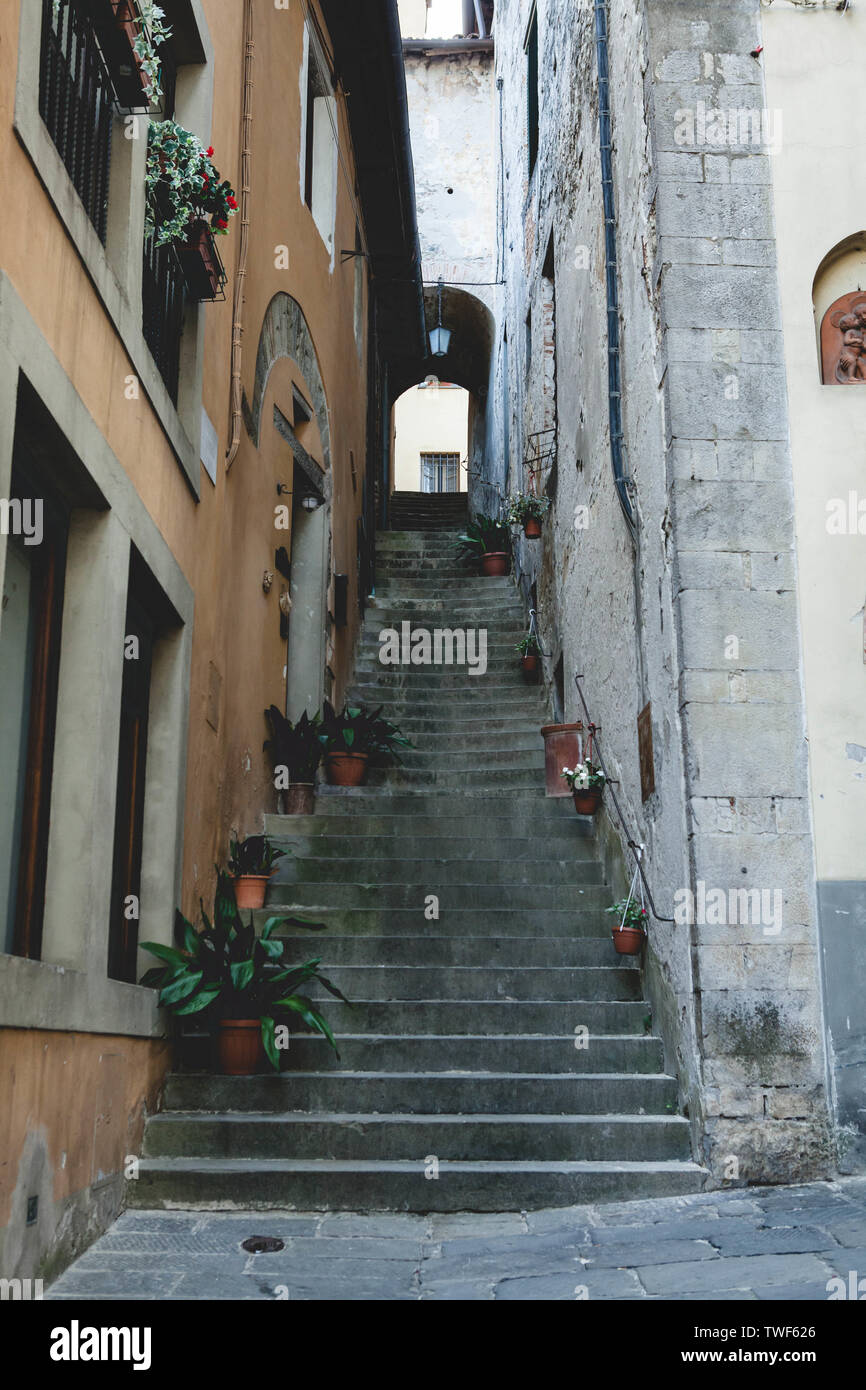 Italian city of Barga Stock Photo - Alamy