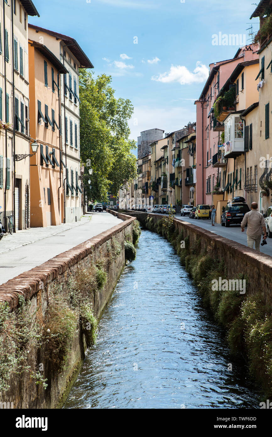 Italian City of Lucca Stock Photo - Alamy