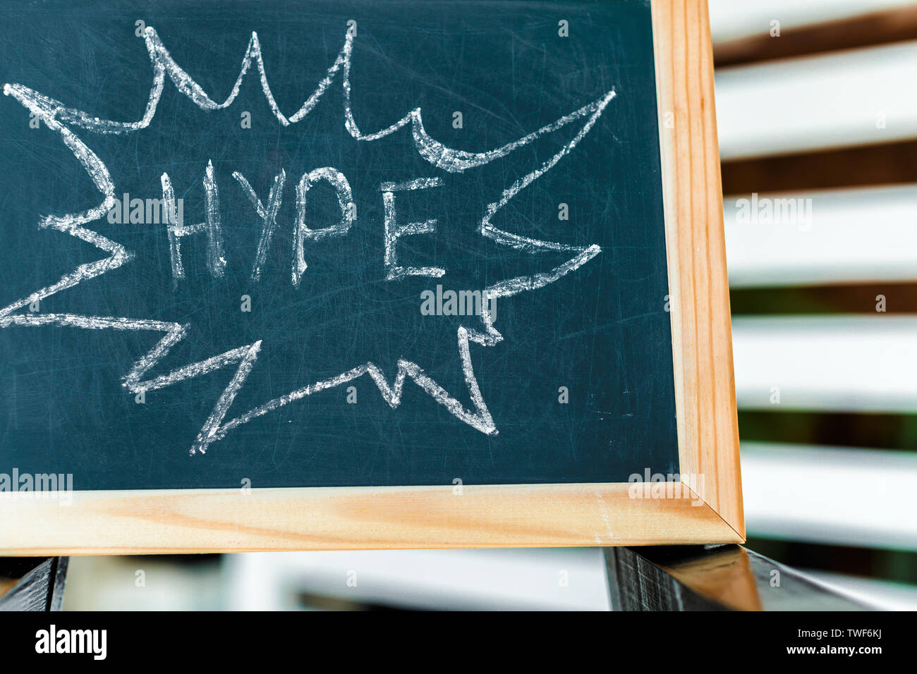 Hype time concept Stock Photo - Alamy