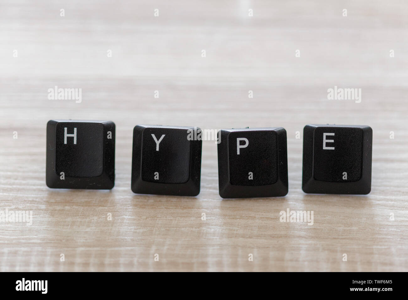 Hype time concept Stock Photo - Alamy