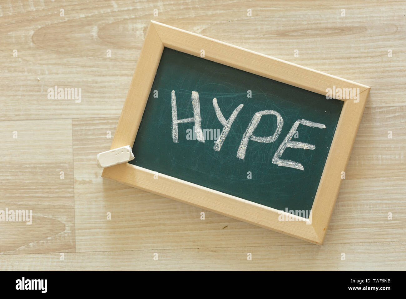Hype time concept Stock Photo - Alamy
