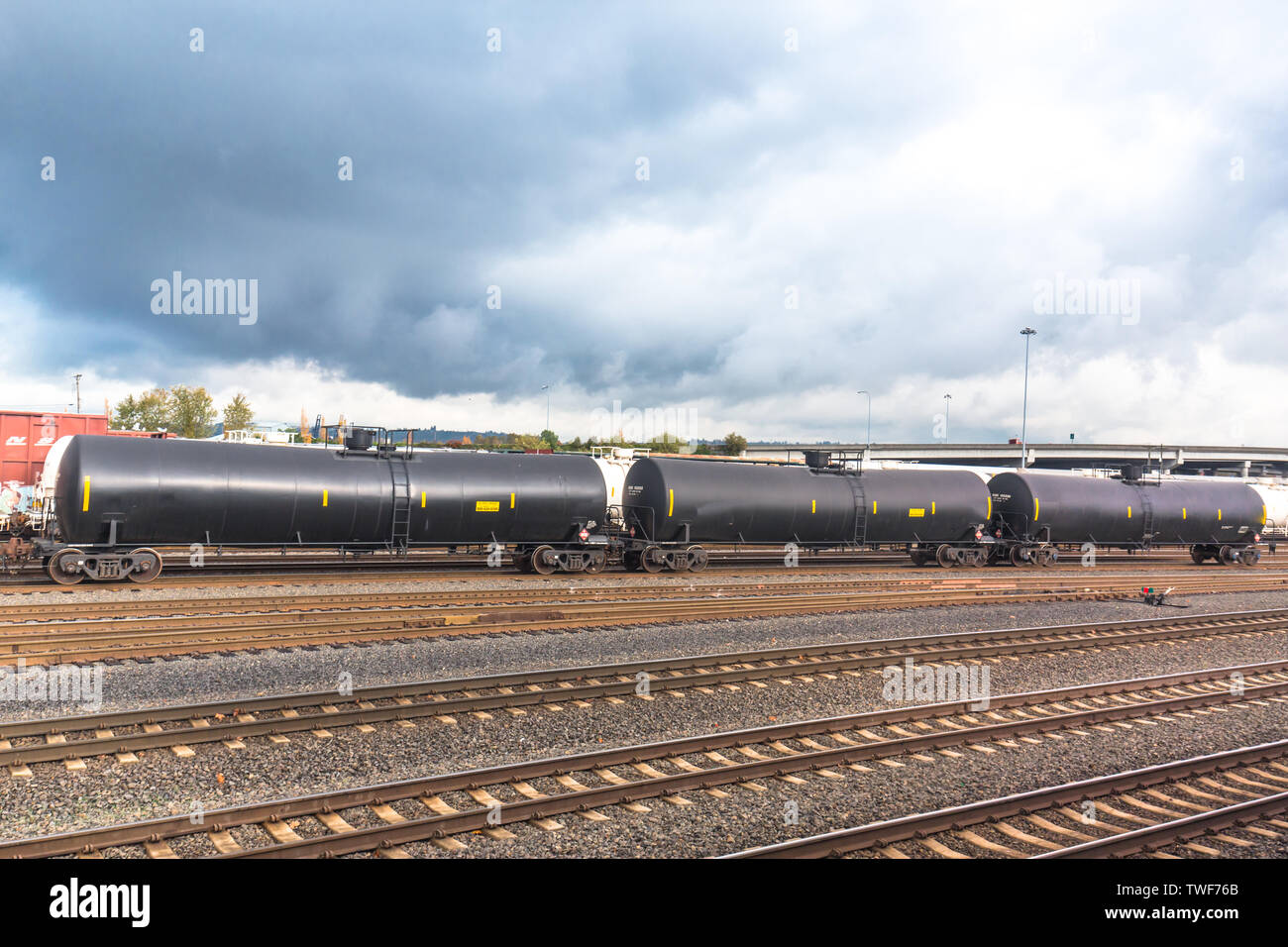 Terminal stations steam containers and logistics business hi-res stock ...