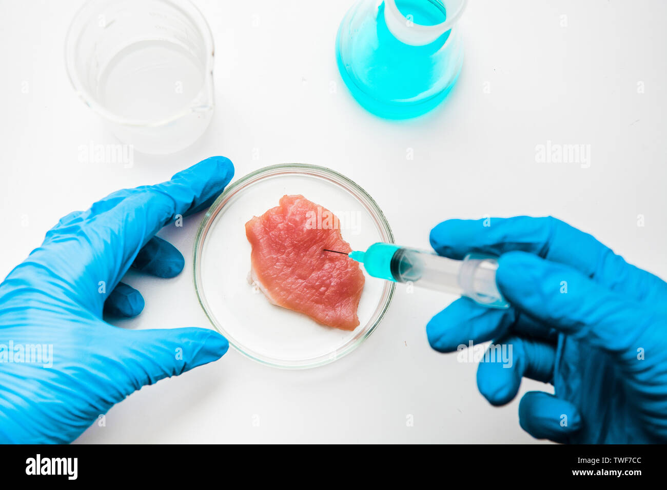 Laboratory meat hand hi-res stock photography and images - Alamy