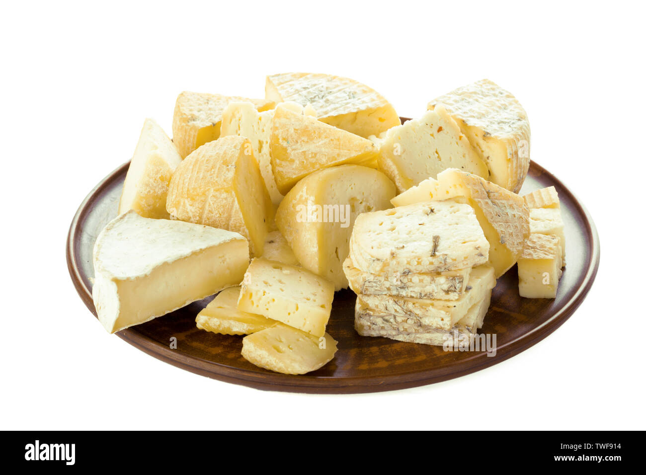 cheese isolated on white Stock Photo - Alamy