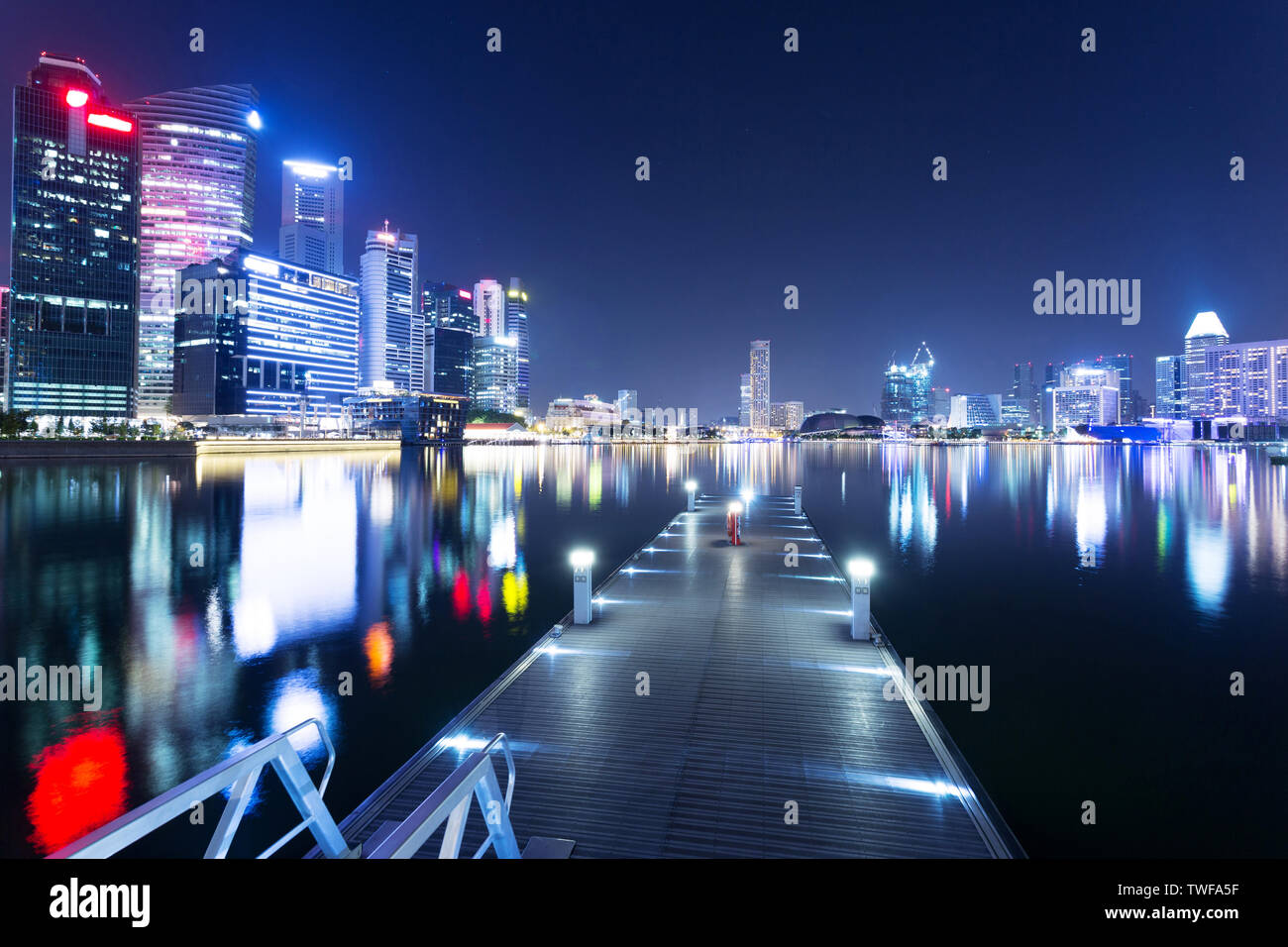 City buildings downtown town appearance dusk skyline skyline ...