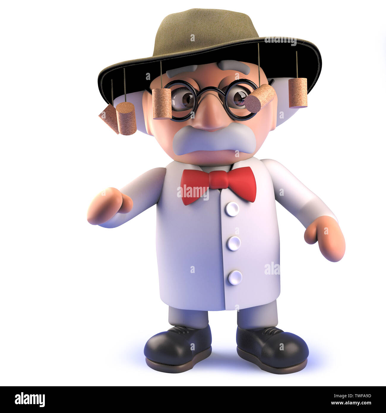Cartoon mad scientist hi-res stock photography and images - Alamy