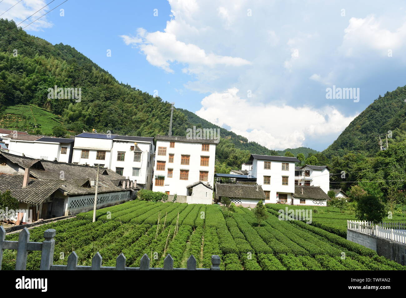 Rural characteristic houses, beautiful houses Stock Photo - Alamy