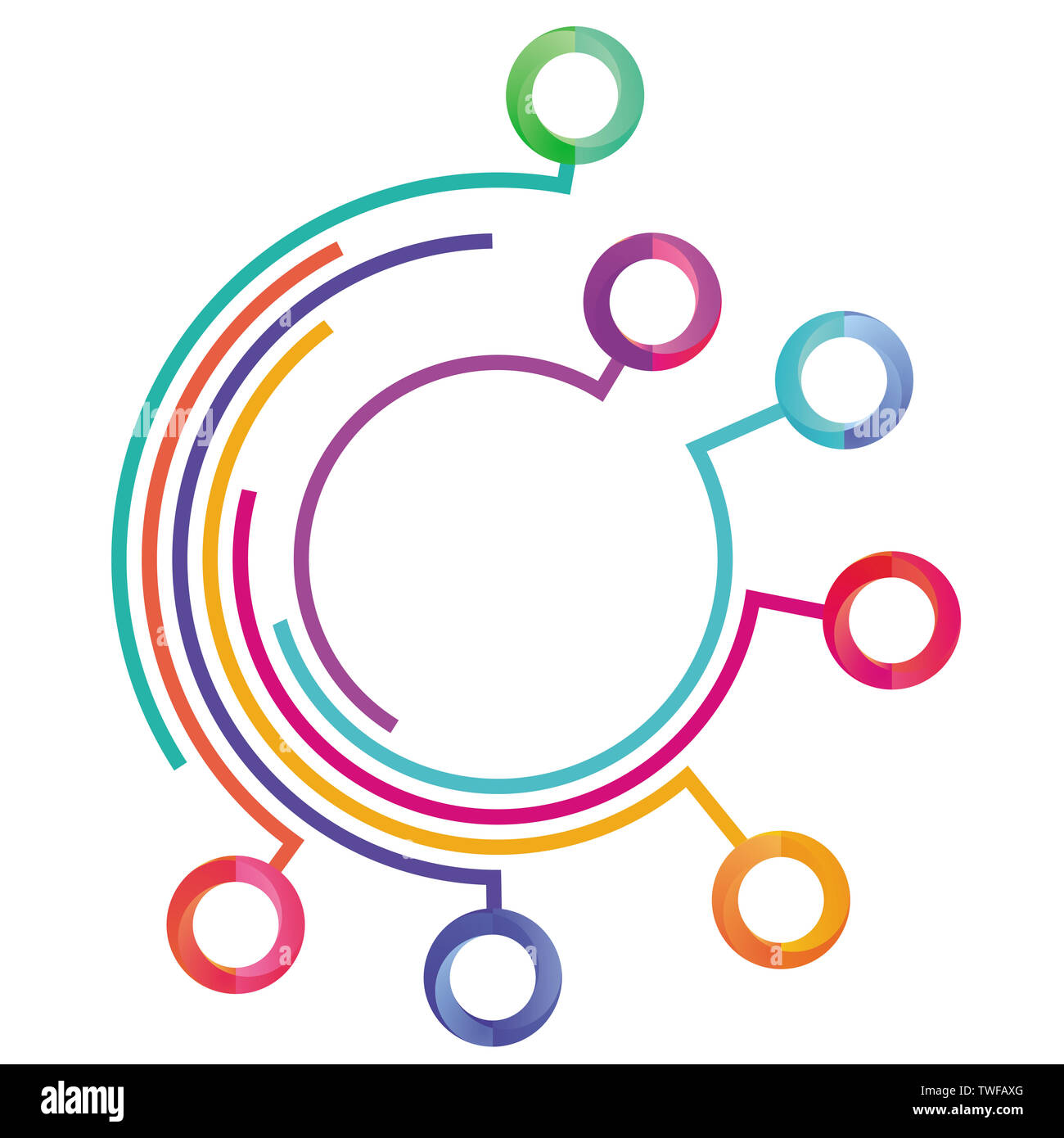 Communication service media Cut Out Stock Images & Pictures - Alamy